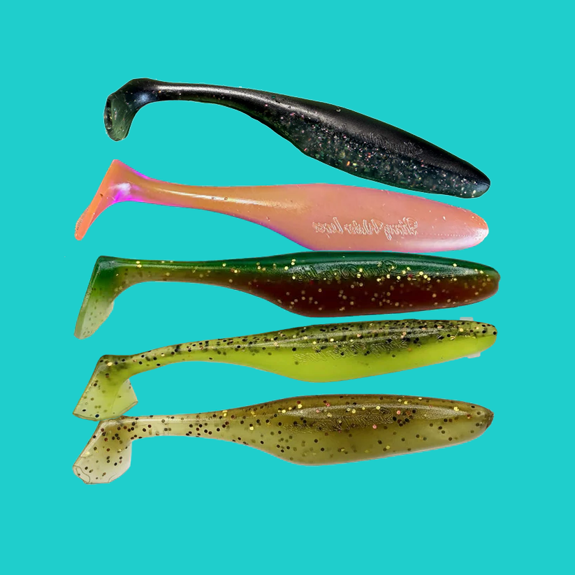 4 Inch Paddle Tails – Skinny Water Lures LLC